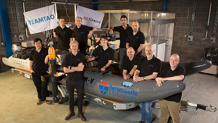 Team Tao's subsea drones make a big splash - {a writer in the laboratory}