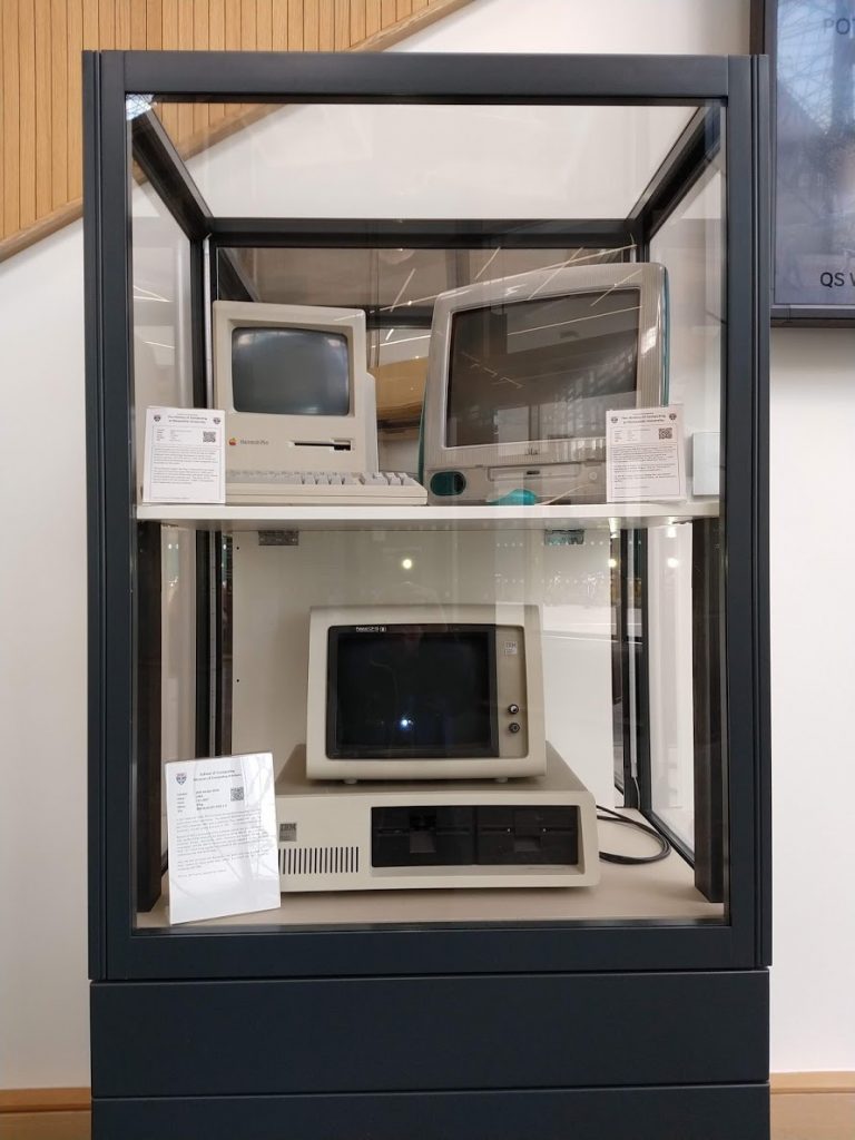The IBM PC joins our Exhibition | Newcastle University Historic Computing