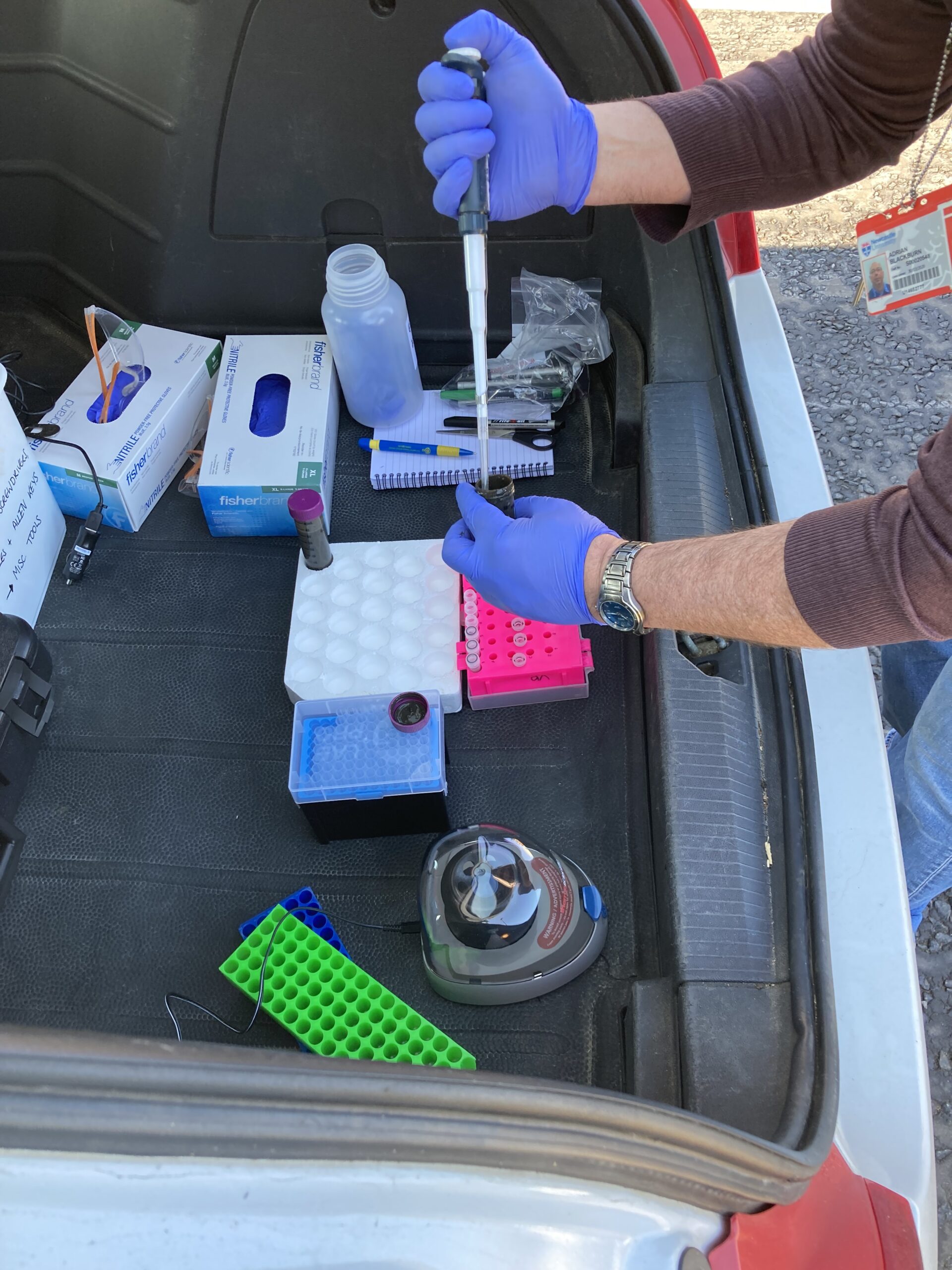 Lab in a suitcase | CleanWaterResearch
