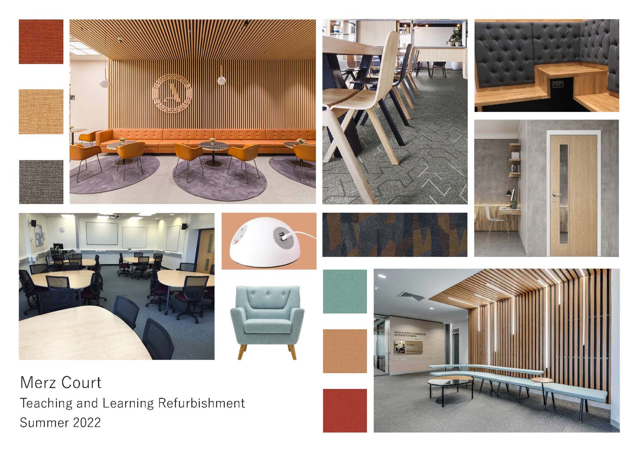 Merz Court: Teaching and Learning Refurbishment – Education Spaces Projects
