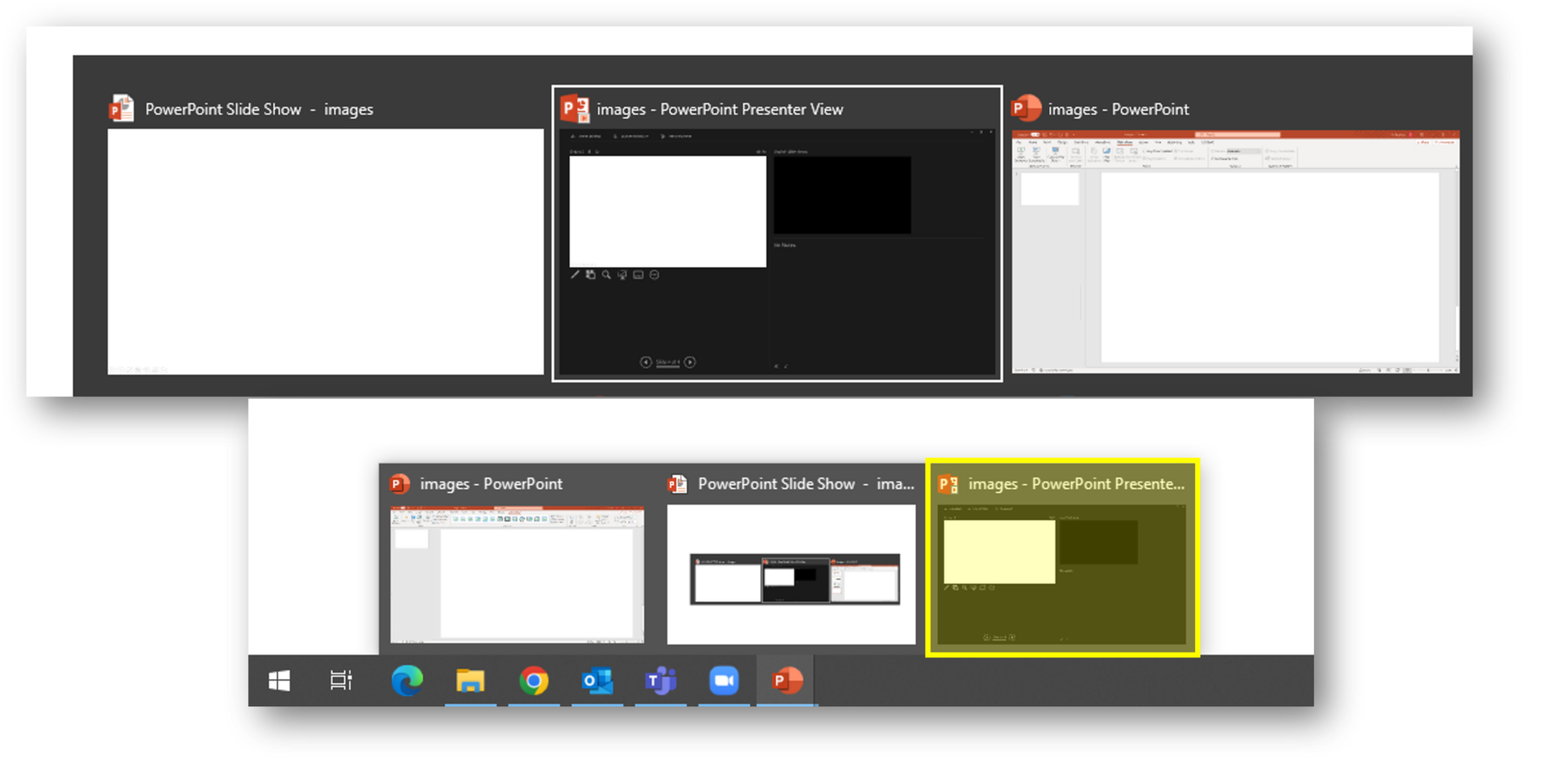 Solved: Screen Sharing with Presenter View – FMS TEL