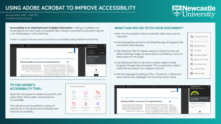 Using Adobe Acrobat to Improve Accessibility – FMS TEL