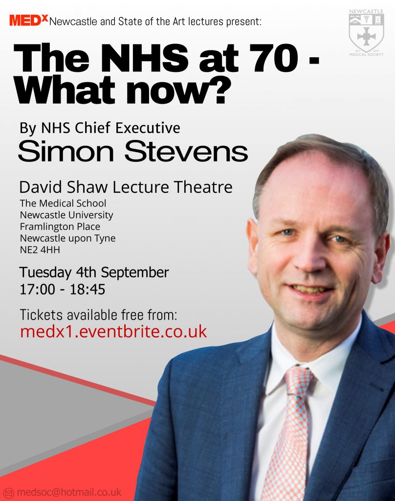 Talk from Simon Stevens CEO of the NHS | ICM Research Funding Opportunities