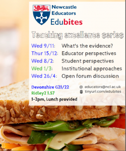 EDUBites – Learning and Teaching @ Newcastle Blog
