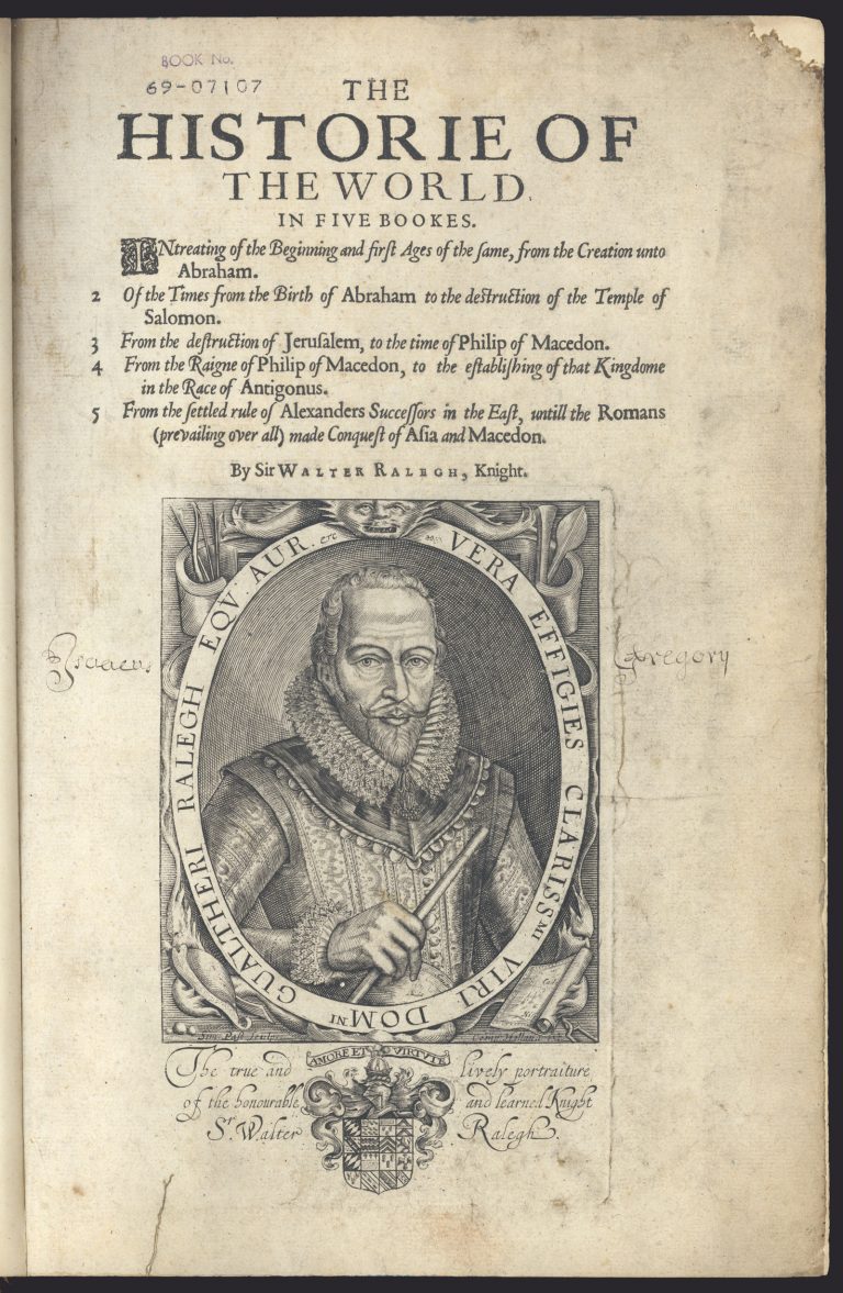 400th Anniversary of the Death of Sir Walter Raleigh – October 2018 ...