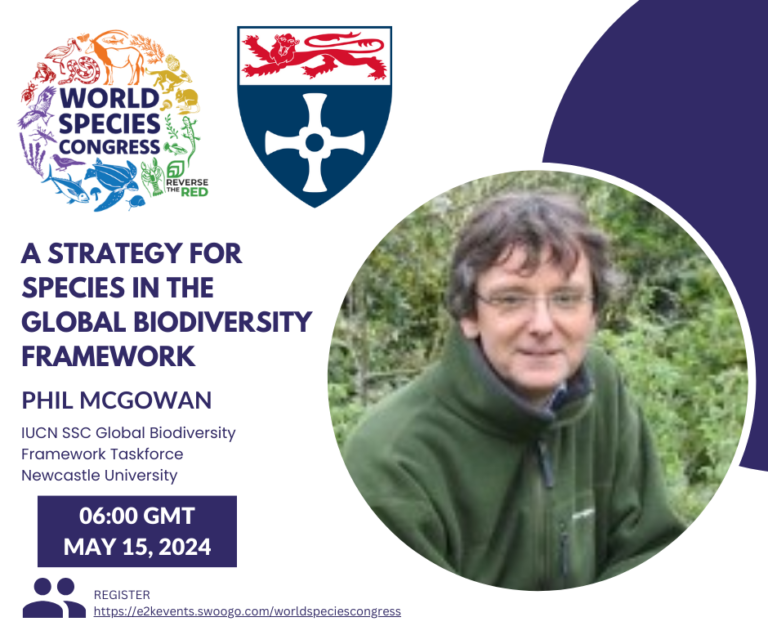 A Strategy for Species in the Global Biodiversity Framework – Global ...