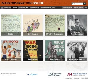 Everyday life and Mass Observation – Library Subject Support