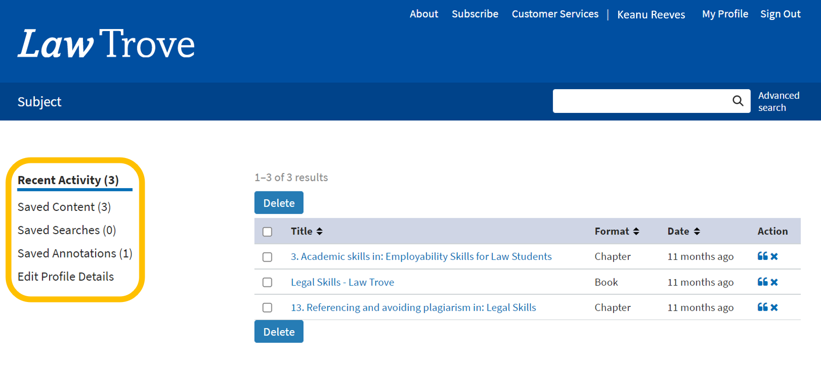 Resource in focus: OUP Law Trove (revised) – Library Subject Support