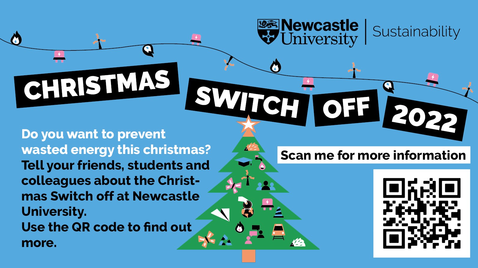 The Christmas Switch Off at Newcastle University | Sustainability