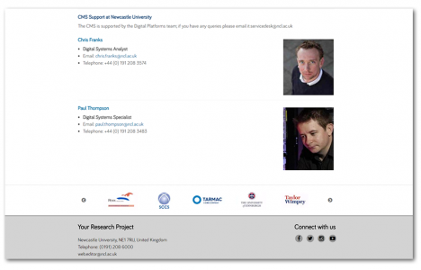 People Profiles and Staff Lists | Research and Conference websites ...
